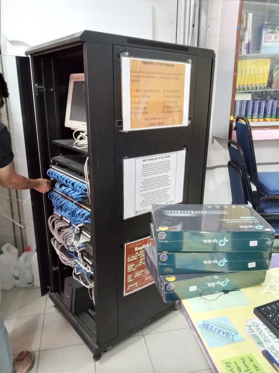 Upgrading of ICT Infrastructure – Microsoft Showcase School